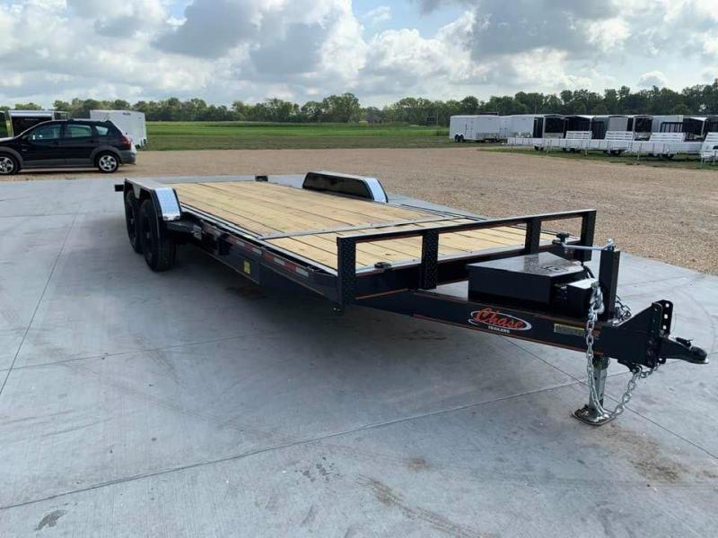 2022 Chase Trailers 22' 10K Split Deck Tilt Bed Equipment Trailer in ...