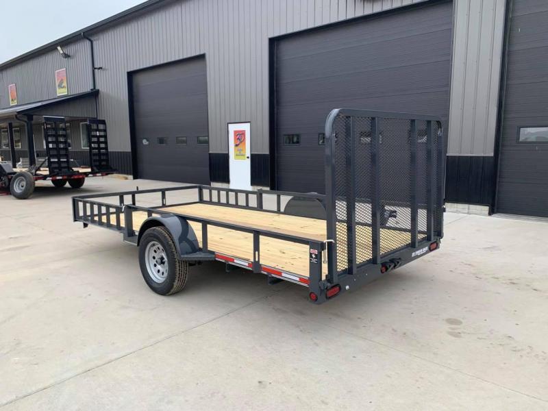 2022 Heartland 7' x 14' ATV TRAILER Front Side Load Ramps & 4' Gate ...