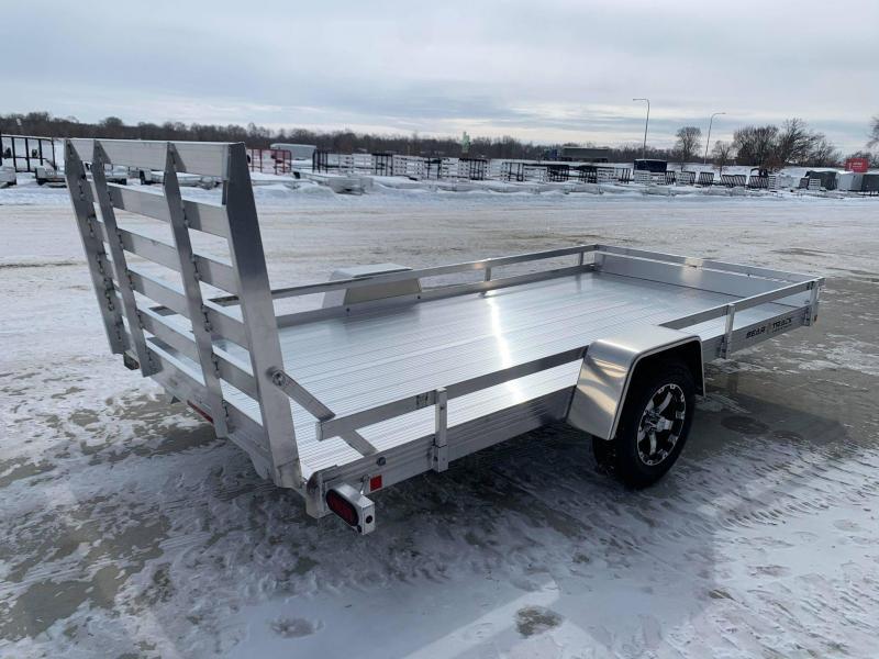 2021 Chase Trailers 7' x 14' Open Utility Trailer w/ 4' Assisted Gate ...