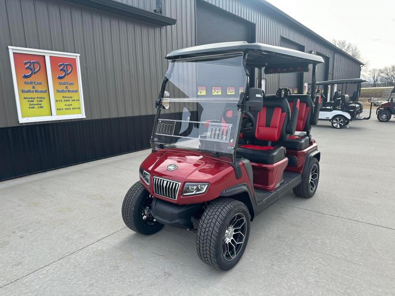 2024 Evolution D5 RANGER 4 LITHIUM 48V Golf Cart FORWARD FACING 4 ...