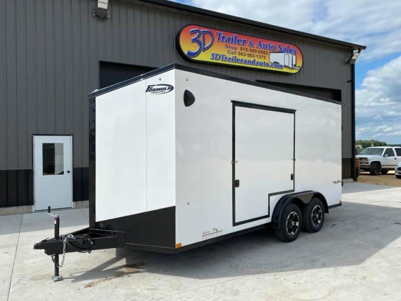 2021 Formula Trailers 7.5' x 16' x 7'3 Triumph UTV Enclosed Trailer in ...
