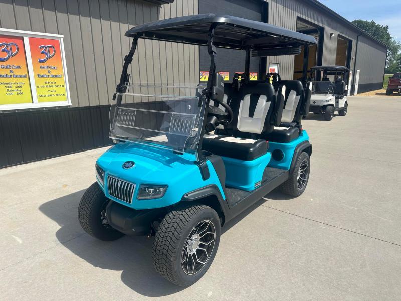 2024 Evolution D5 RANGER 4 LITHIUM 48V Golf Cart FORWARD FACING 4 ...