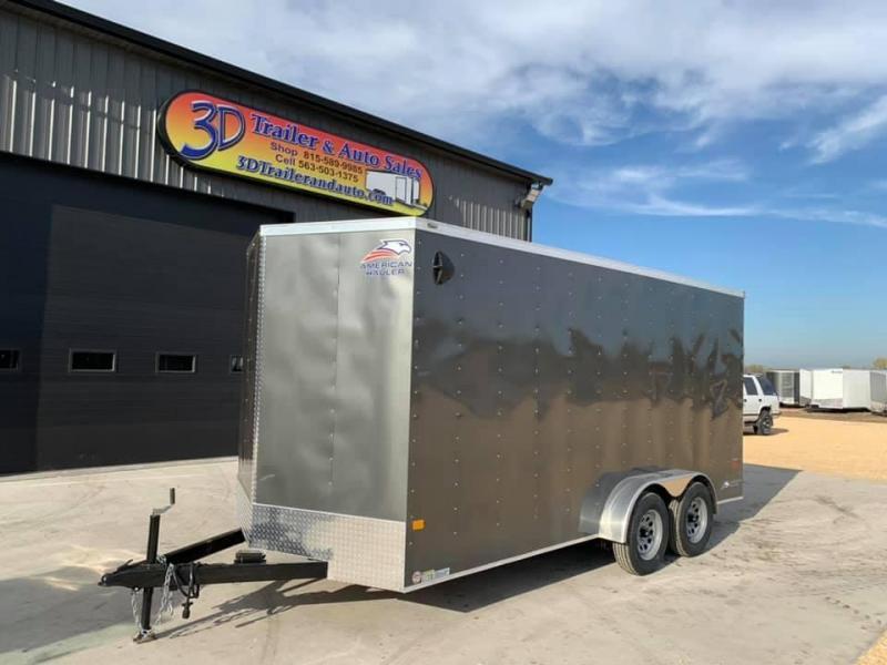 2023 American Hauler 7' x 16' x 7' 7k Arrow Deluxe UTV PACKAGE Enclosed ...