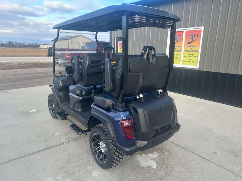 2025 Evolution D5 MAVERICK 4 PLUS LITHIUM 48V Golf Cart FORWARD FACING ...