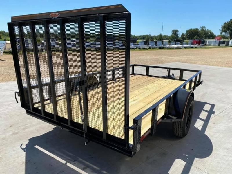 2021 Chase Trailers 6.5' x 12' Open Utility Trailer w/ 4' Assisted Gate ...