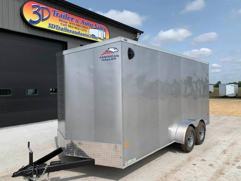 2022 American Hauler 7' x 16' x 7' 7k Arrow Deluxe UTV PACKAGE Enclosed ...