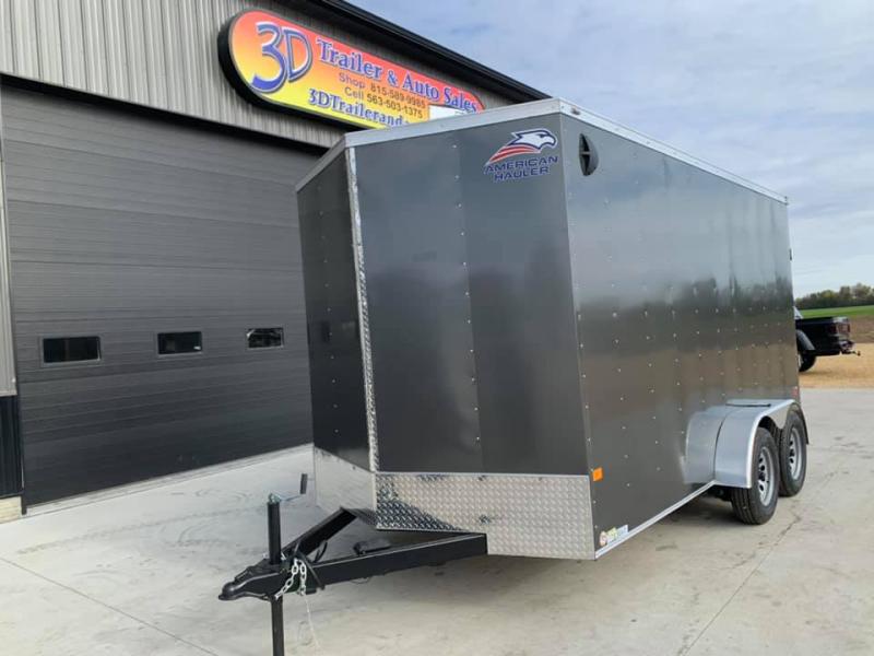 2023 American Hauler 7' x 14' x 7' 7k Arrow Deluxe UTV PACKAGE Enclosed ...