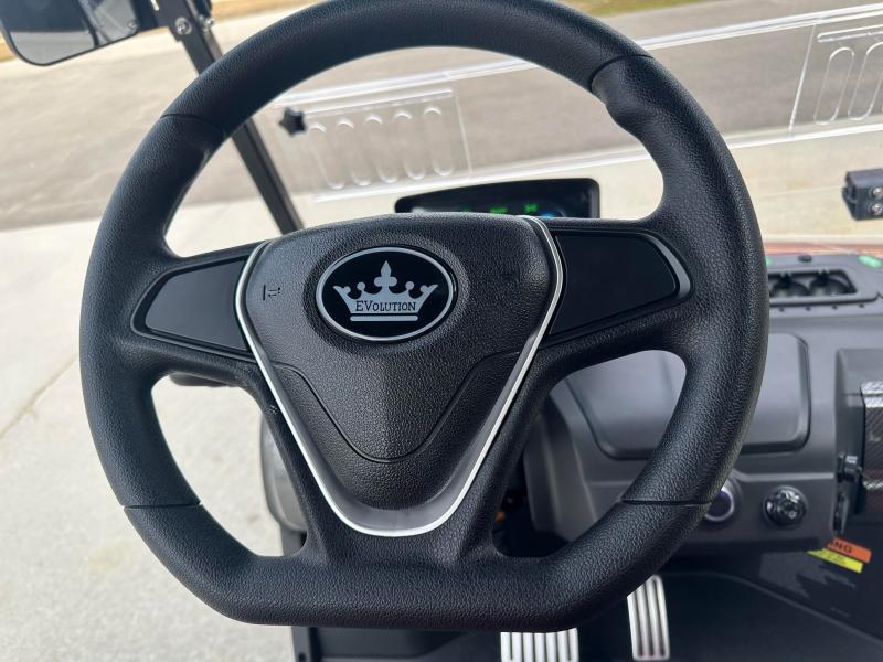 2024 Evolution D5 RANGER 4 LITHIUM 48V Golf Cart FORWARD FACING 4 ...