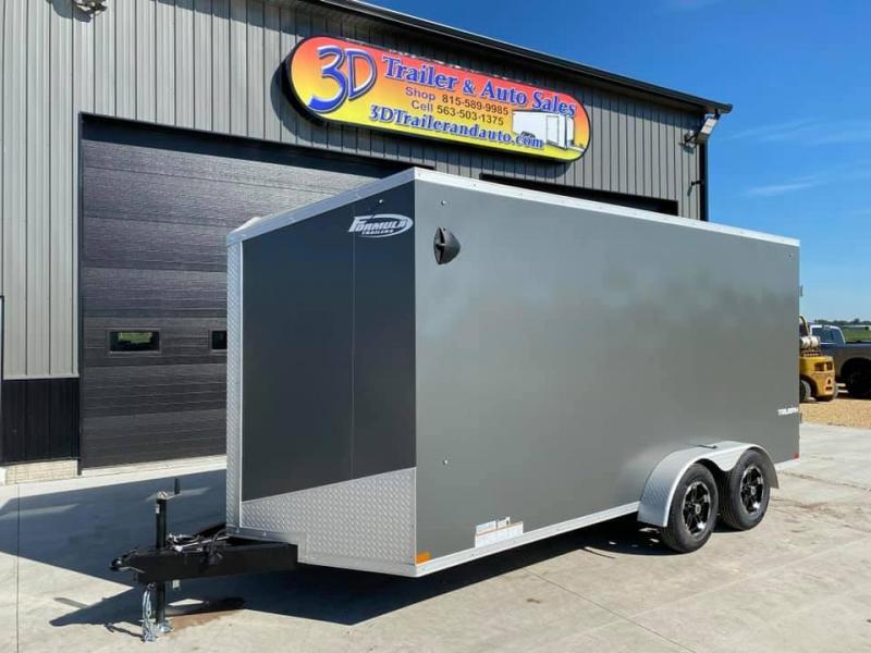 2021 Formula 7' x 16' x 7' 7k Triumph UTV PACKAGE Enclosed Trailer in ...