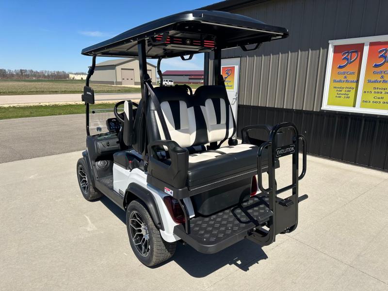 2024 Evolution D5 RANGER 2+2 LITHIUM 48V Golf Cart 4-SEATER! LOADED ...