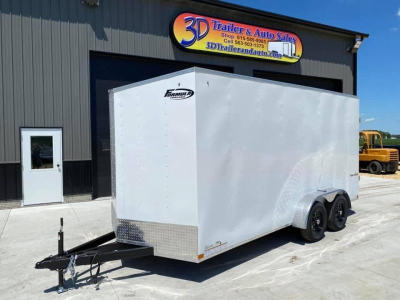 2022 Formula Trailers 7' X 16' X 7' Traverse Enclosed Cargo Trailer ...