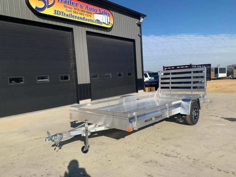 2022 Chase Trailers 7' x 14' Open Utility Trailer w/ 4' Assisted Gate ...