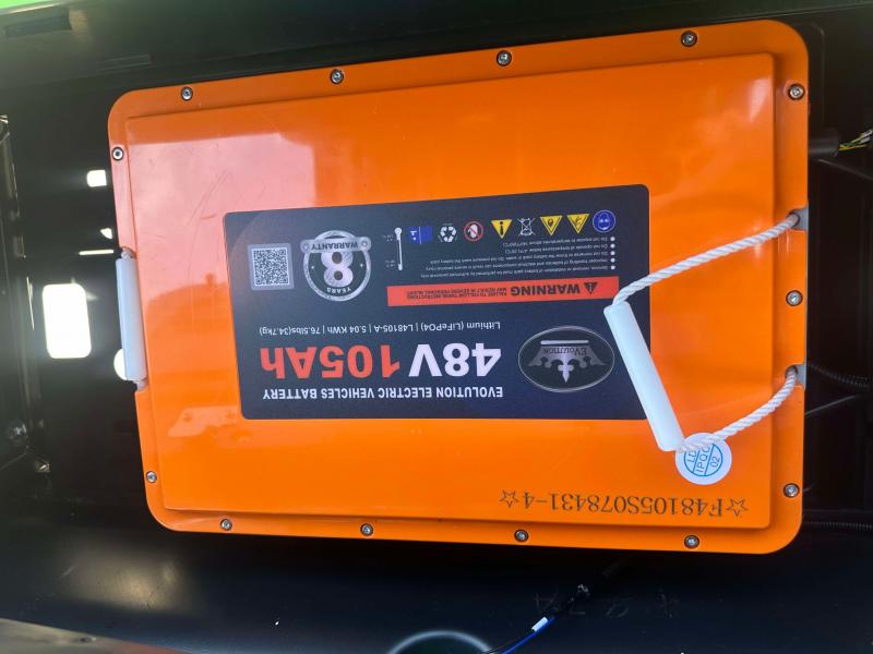 2025 Evolution D5 RANGER 4 LITHIUM 48V Golf Cart FORWARD FACING 4 ...