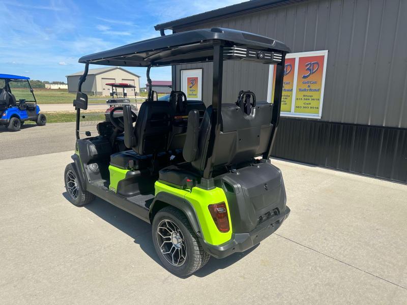 2025 Evolution D5 RANGER 4 LITHIUM 48V Golf Cart FORWARD FACING 4 ...