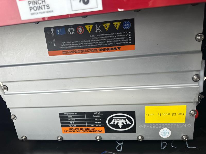 2024 Evolution D5 RANGER 4 LITHIUM 48V Golf Cart FORWARD FACING 4 ...