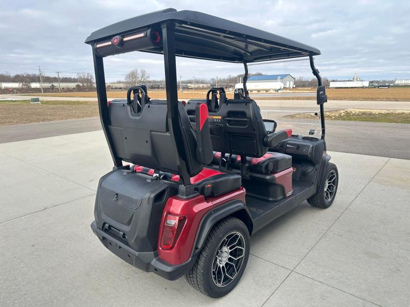 2024 Evolution D5 RANGER 4 LITHIUM 48V Golf Cart FORWARD FACING 4 ...