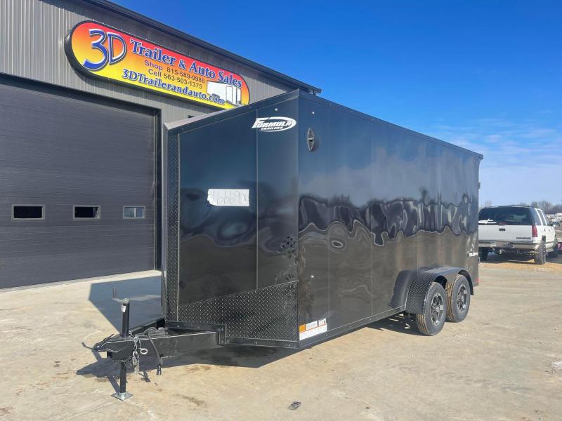 2023 Formula Trailers 7' x 16' x 7' Triumph Blackout UTV Enclosed ...