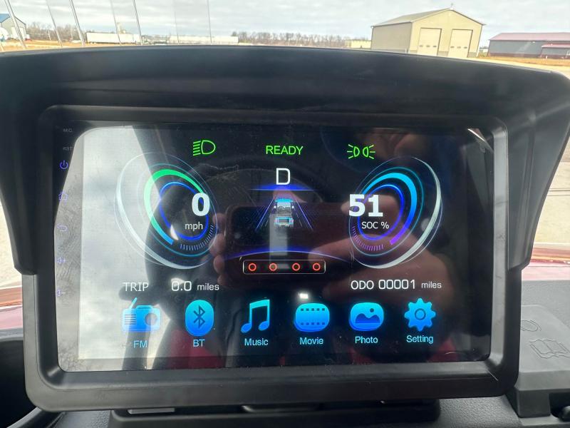 2024 Evolution D5 RANGER 4 LITHIUM 48V Golf Cart FORWARD FACING 4 ...