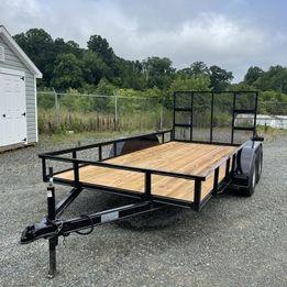 2022 Max Built 76"X14' TANDEM AXLE UTILITY TRAILER Utility Trailer in ...