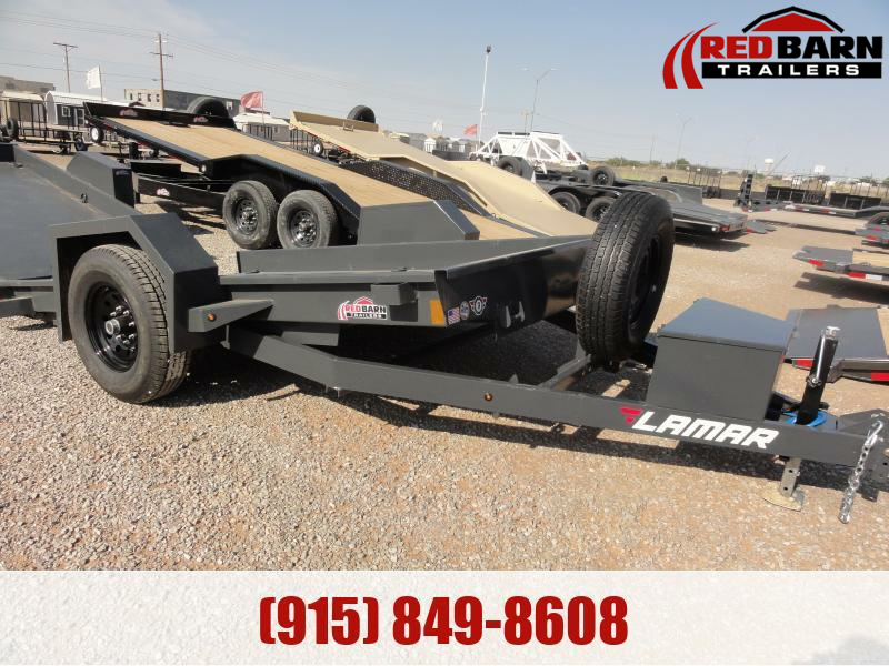 2023 Lamar Trailers 79"X12 7K SCISSOR TILT Equipment Trailer