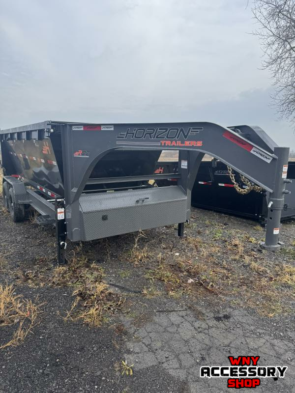 2025 Horizon Trailers 8.5X16 Goose Neck Roll Off 15,600 lb GVW in ...