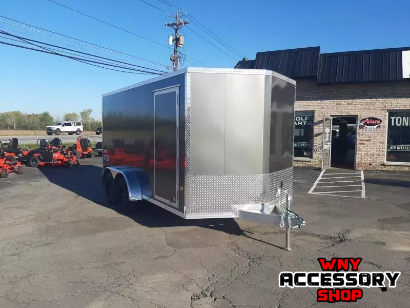 2026 Stealth Trailers 7X14+4" EXTRA HEIGHT ALUMINUM ENCLOSED CARGO ...