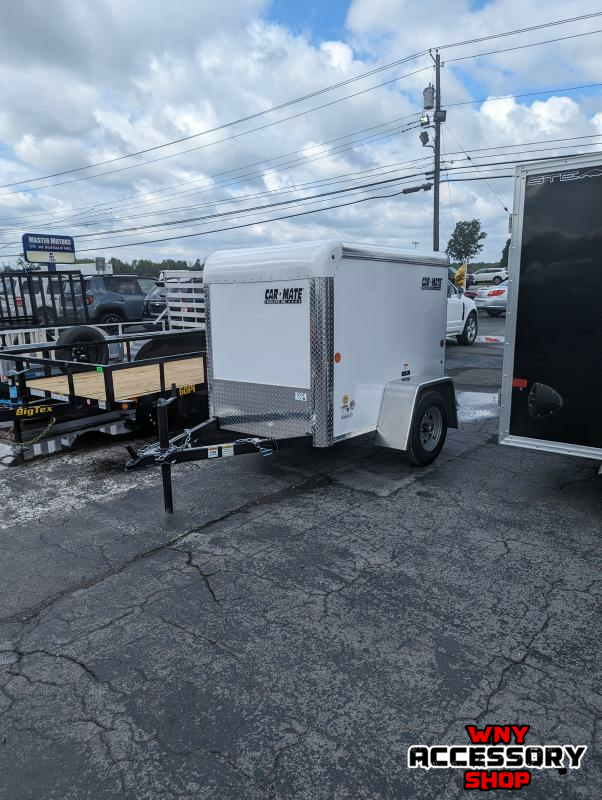 Car Mate Trailers 4X6 3K ENCLOSED TRAILER W/REAR RAMP DOOR in Lockport ...