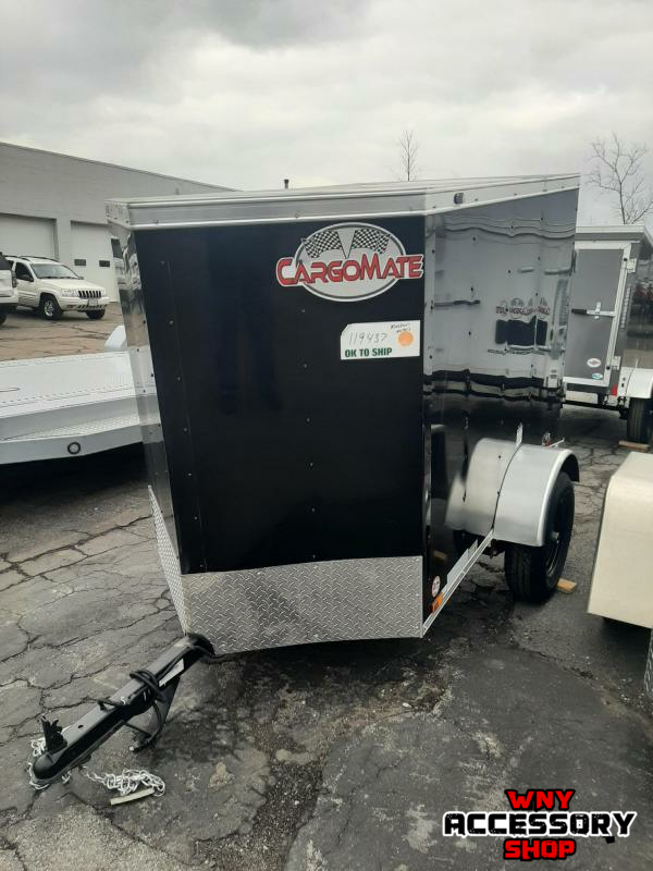 Cargo Mate 4X6 SINGLE AXLE REAR SWING DOOR Cargo / Enclosed Trailer in ...