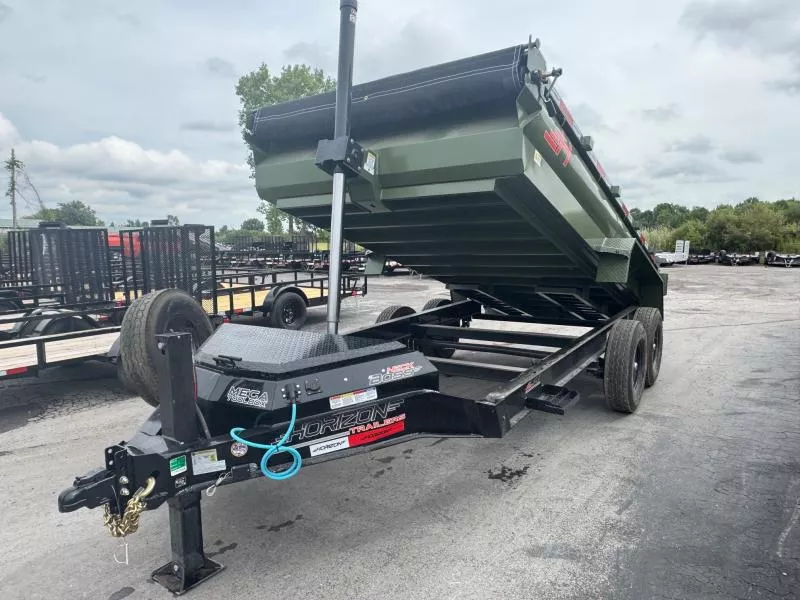 2026 Horizon Trailers 7'X14' 14K W/2FT SIDES Dump Trailer in Lockport ...