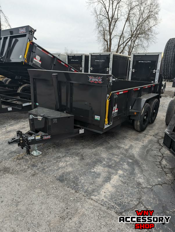 Force 7X14 14K TELESCOPIC DUMP TRAILER W/RAMPS AND TARP in Lockport, NY ...
