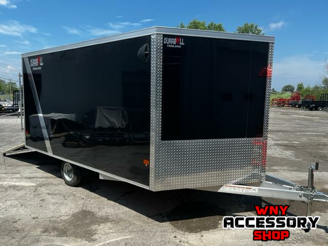 Durabull Trailers 8.5x12 W/ 12" Extra Height MultiSport ATV Enclosed ...