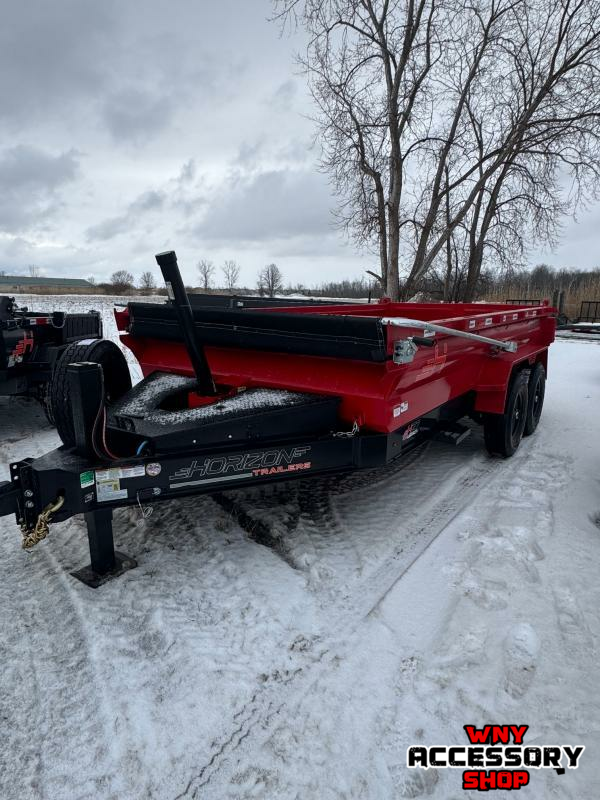 2025 Horizon Trailers 7X14 15.2K TELESCOPIC W/2FT SIDES Dump Trailer in ...