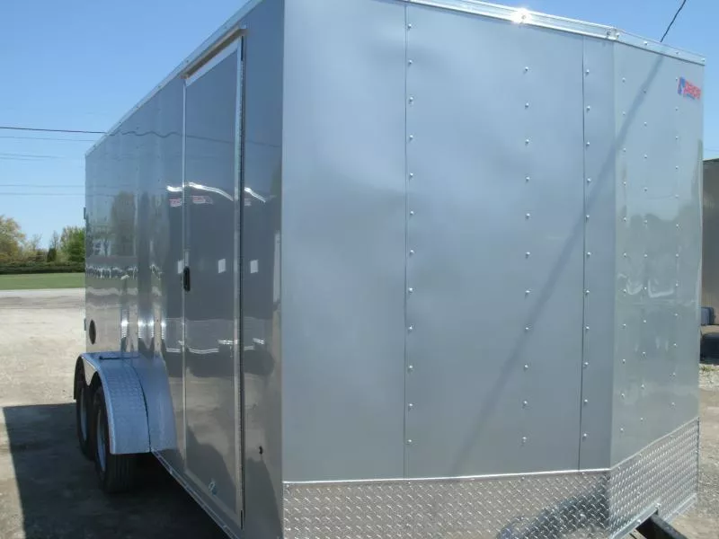 2024 Pace American 7 x 14 Cargo - Outback Dlx Ft V-nose Tandem Cargo ...