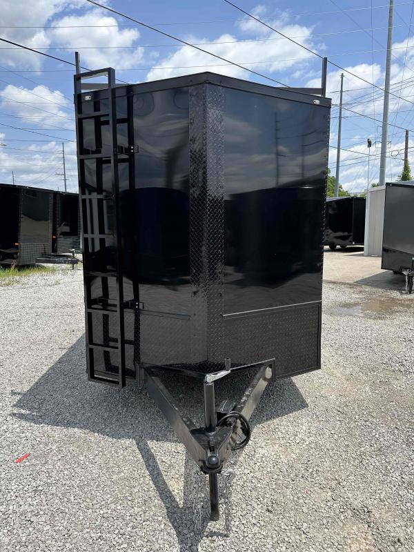2023 Luxe 7X16 Tandem Axle Work Trailer Double Door Cargo / Enclosed ...