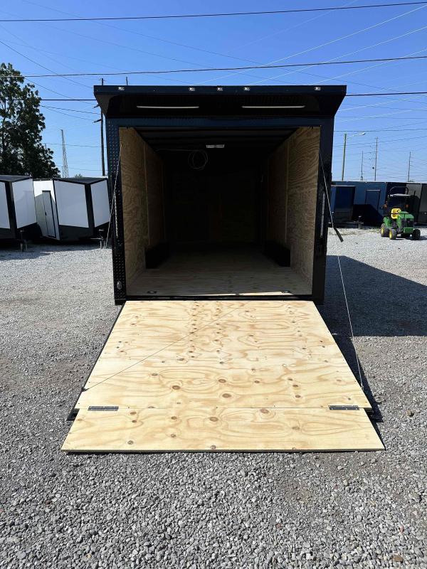 2023 Luxe 8.5x24 Car Hauler 5200 lb torsions White Car / Racing Trailer ...