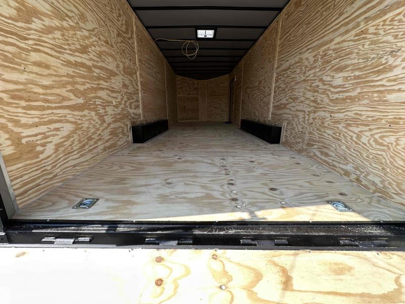 2023 Luxe 8.5x24 Car Hauler 5200 lb torsions White Car / Racing Trailer ...
