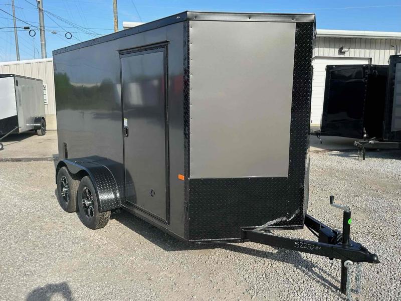 2023 Rock Solid Cargo 6X12 Tandem Axle Enclosed Cargo / Enclosed ...