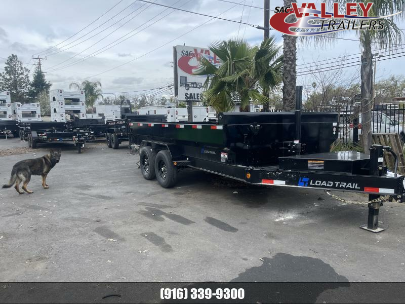 New 2025 Load Trail 83"X14' Low Pro MAX BED Dump Trailer 7K Axles in ...
