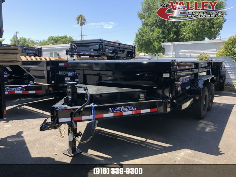 New Load Trail 83X16 Low Pro 7GA Floor Dump Trailer 7K Axles in ...