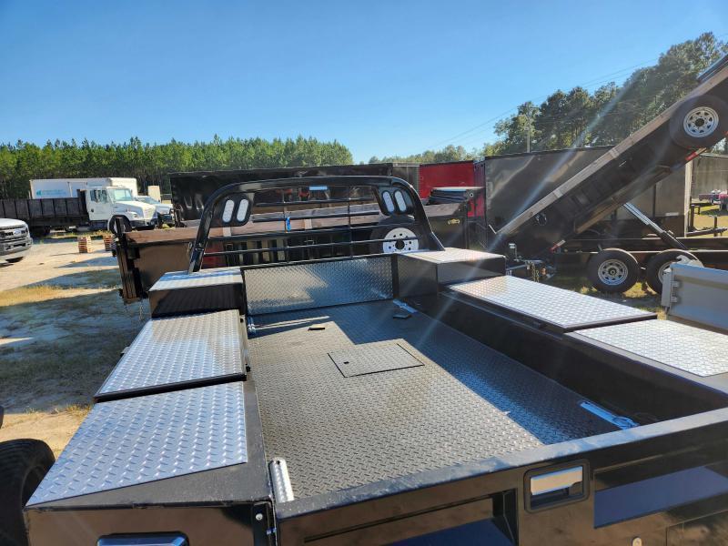 2024 CM Truck Beds TM DELUXE DRW Gooseneck Utility Hauler Flatbed with ...