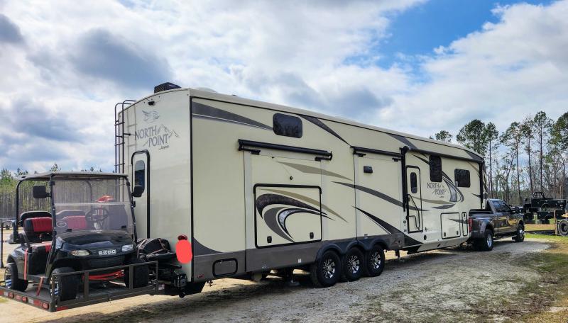 PRICE REDUCTION!! ONE OF A KIND 2018 JAYCO NORTH POINT 379DBFS Two Full ...