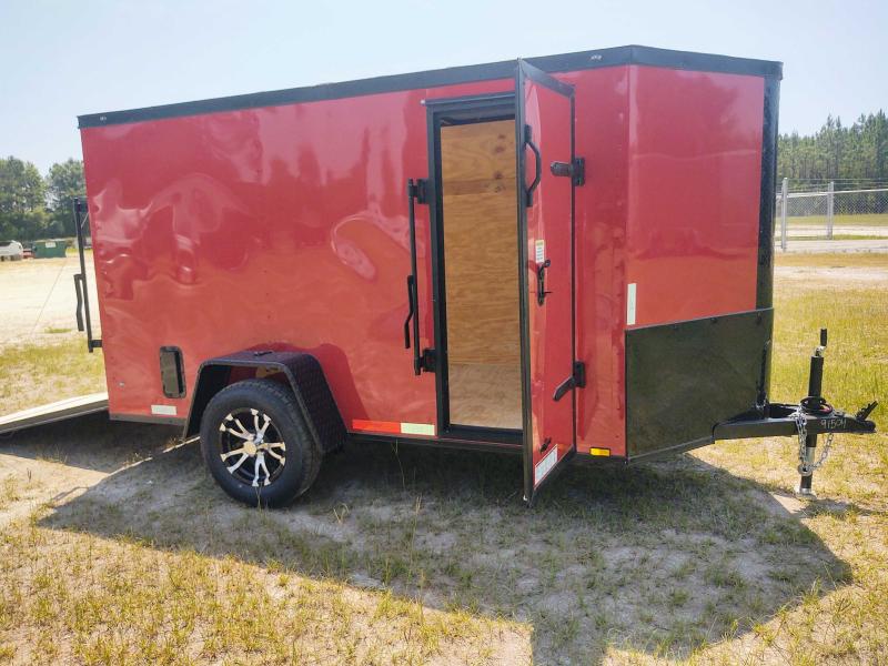 2021 Diamond Cargo 5x10 Single Axle V-NOSE Enclosed Cargo Trailer | Near Me