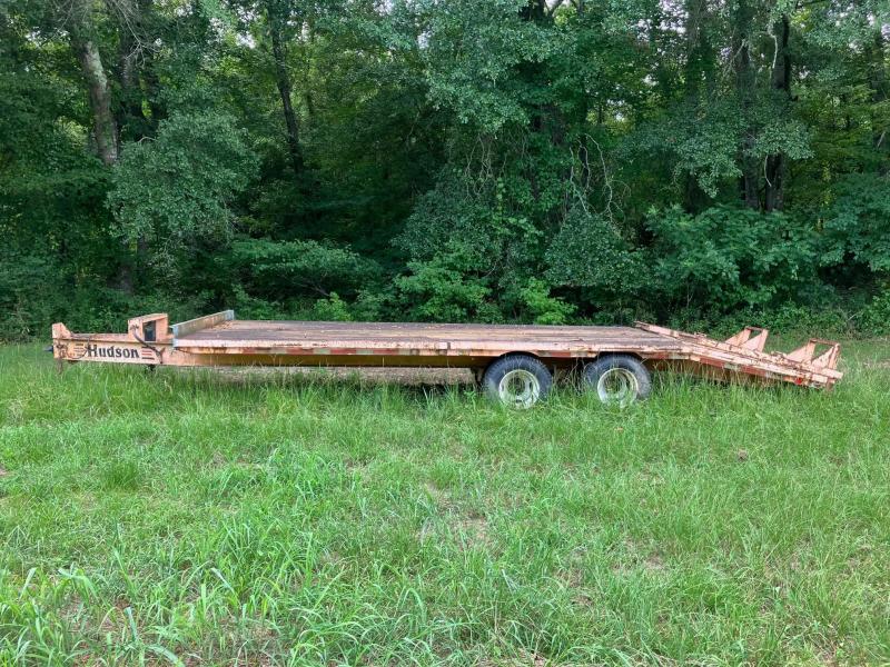 Hudson Deckover 9 Ton (18,000 Lbs) Pintle Hitch Flatbed Equipment ...