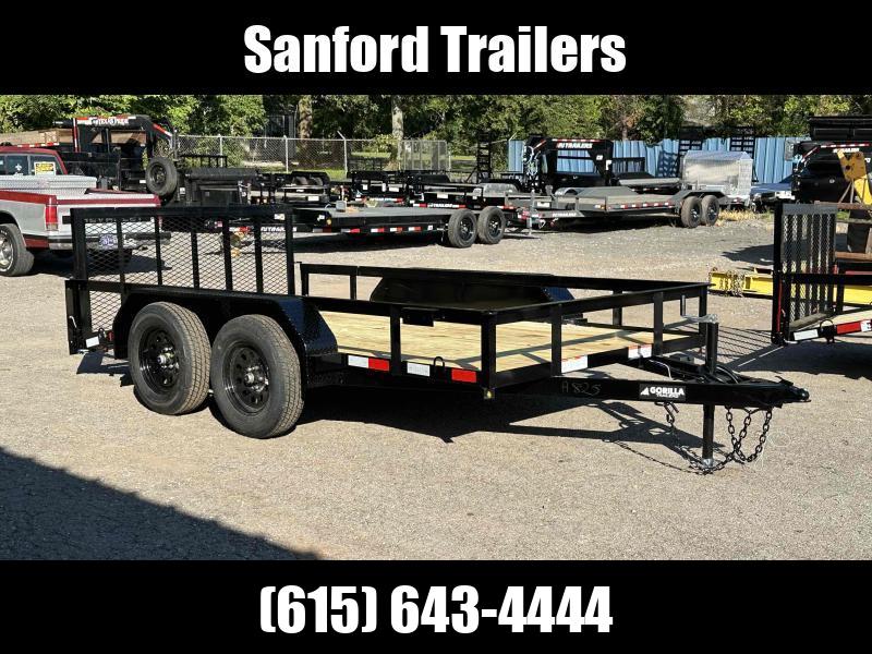 2024 Gorilla Trailer 6'4" x 12' Tandem Axle Utility Trailer in ...