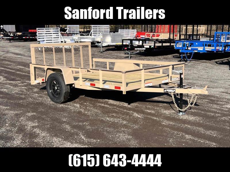 2024 Gorilla Trailer 6'4" x 10' Single Axle Utility Trailer in ...