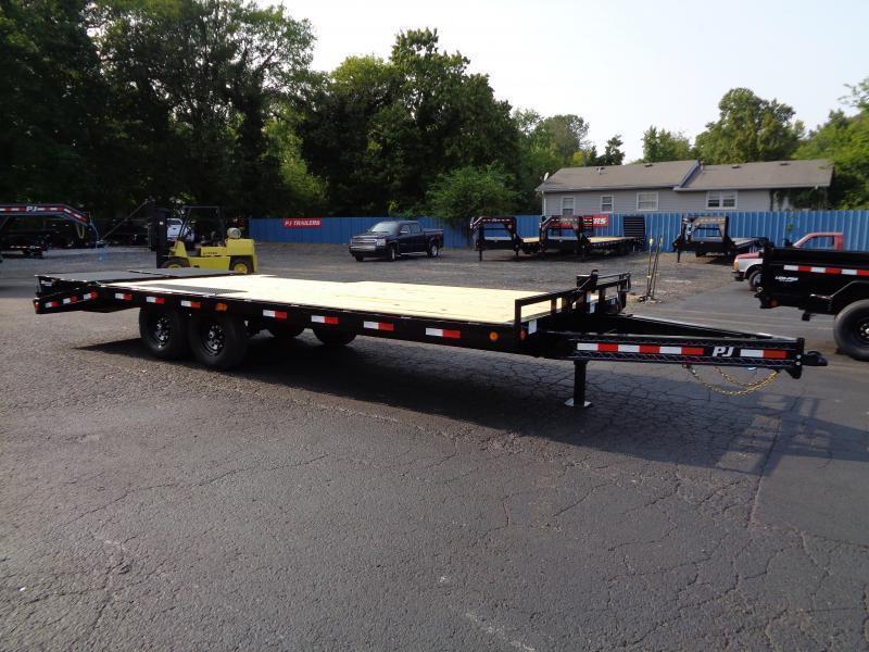 2024 PJ Trailers 22' x 8" I-Beam Deckover (F8) Flatbed Trailer in ...
