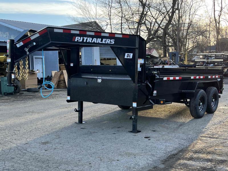 2024 PJ Trailers 14' x 83" Pro Series Low Pro Dump (DL) Dump Trailer in ...