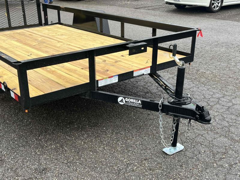 2023 Gorilla Trailer 6'4" x 12' Single Axle Utility Trailer in ...
