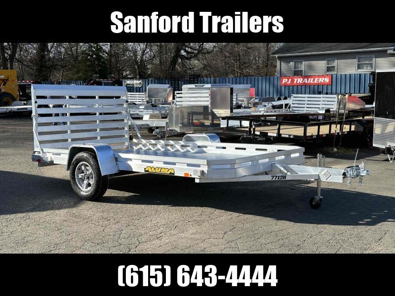 2025 Aluma 7712H-TG 77" x 12' Utility Trailer in Greenbrier, TN ...