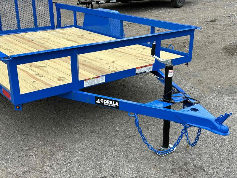 2024 Gorilla Trailer 6'4" x 10' Single Axle Utility Trailer in ...